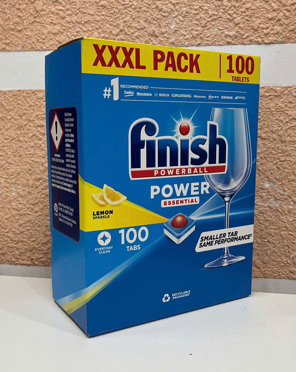 Viên rửa Bát Finish Essential 100 viên tất cả trong 1 tăng cường - Nhà ...